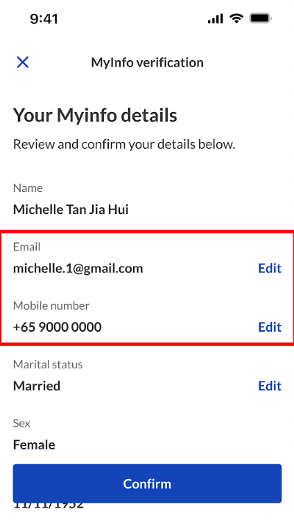 After updating with Myinfo, will my login details for the FairPrice ...